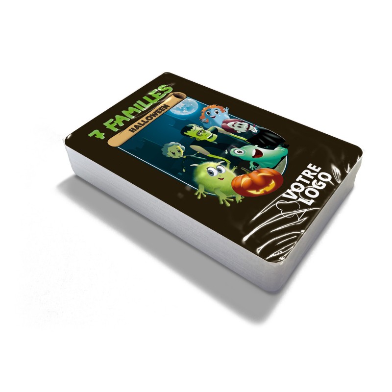 7 familles - Halloween - 44 cartes personnalisables